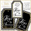 Keys to Success tags for Graduation Party Display, Retirement Party ...