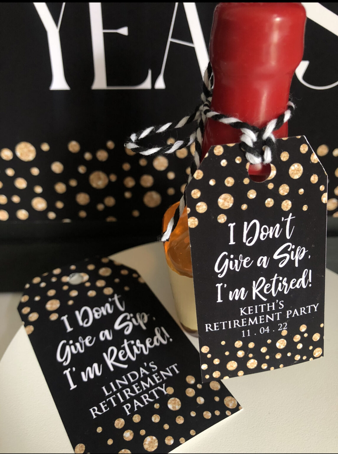 A Black and Gold Retirement Party: Unleashing Your Creativity for a ...